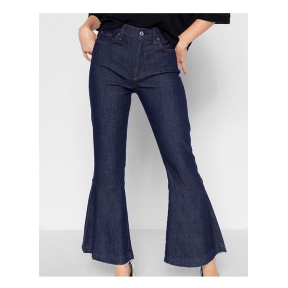 7 For All Mankind | Jeans | 7 For All Mankind High Waist Kick Flare ...